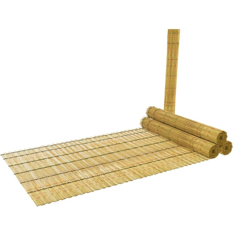 ARELLA CANNICCIO MEZZA CANNA ARELLE BAMBOO BAMBU SEPARE' RECINZIONE 1x3 ...