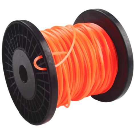 FILO PER DECESPUGLIATORE TONDO 3 MM 100 MT BOBINA TAGLIAERBA CAVO ...