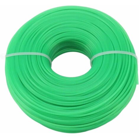 Filo per decespugliatore quadro 4mm bobina 15 mt tagliaerba cavo ...