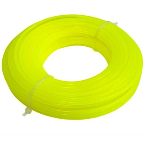 Filo per decespugliatore quadro 3,5 mm bobina 15 mt tagliaerba cavo ...