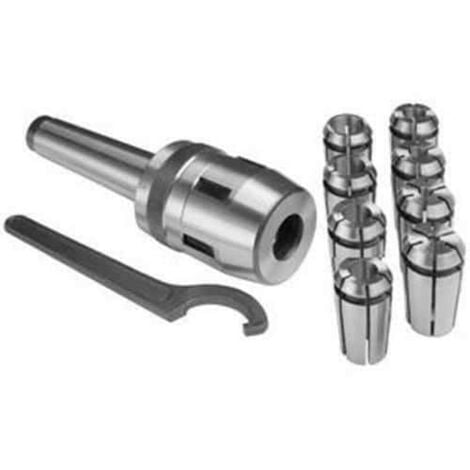 MANDRINO PORTAPINZE TORNIO FRESATRICE CM4 CON 8 PORTA PINZE CONO MORSE MT4