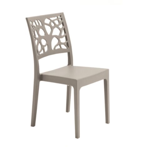 SEDIA INTERNO ESTERNO SEDIE POLIPROPILENE GIARDINO CUCINA BAR ...