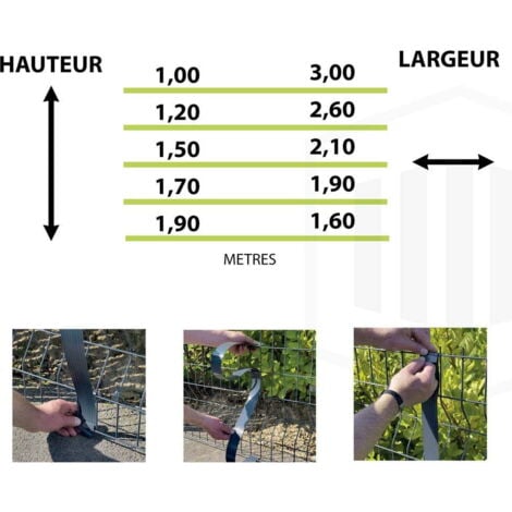 Lamelle d'occultation rouleau PVC 60 ml recoupable pour panneaux ...