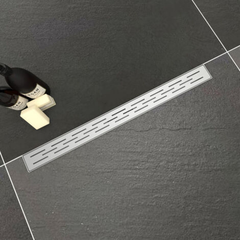 70cm Linear Shower Drain Type H Stainless Steel Wetroom Channel Gully ...