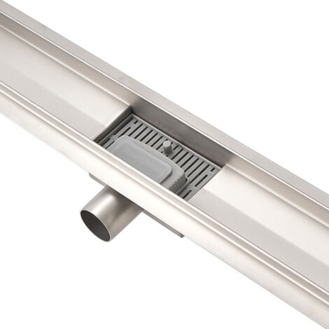 70cm Linear Shower Drain Type H Stainless Steel Wetroom Channel Gully ...