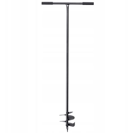 KADAX Hand Earth Auger, Metal Earth Auger, Post Hole Digger, 15 cm