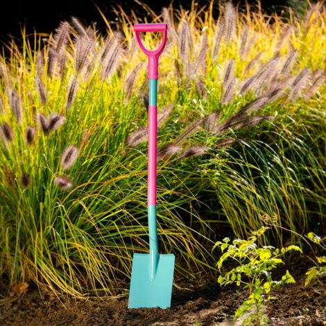 KADAX women's spade made of metal and plastic, rectangular, 17 x 115 cm