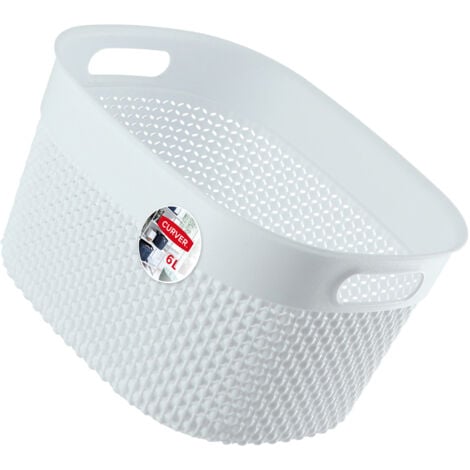 Curver Filo container made from recycled plastic, 6L, white