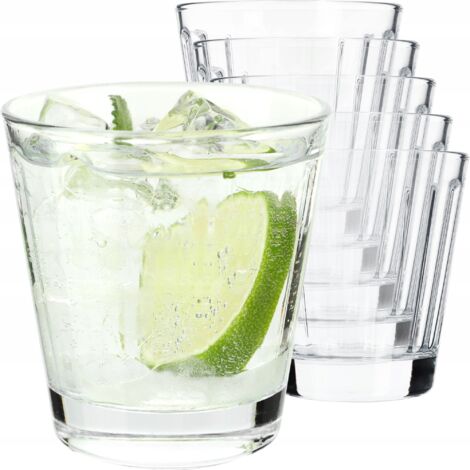 KADAX Drinking Glasses, Drinking Glasses made of Neutrum Calcium Glass ...