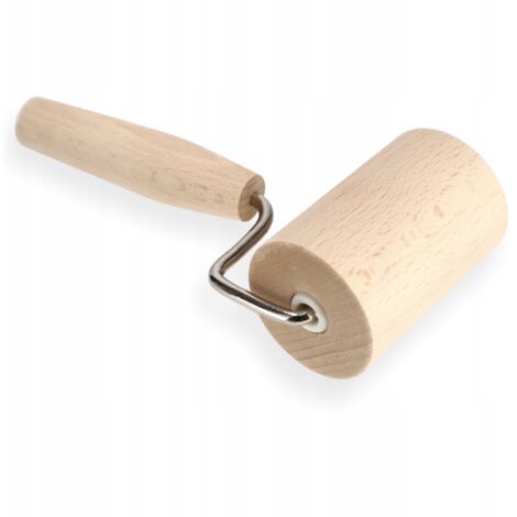 KADAX Small Rolling Pin with Handle, Dough Roller, Pasta Roller ...