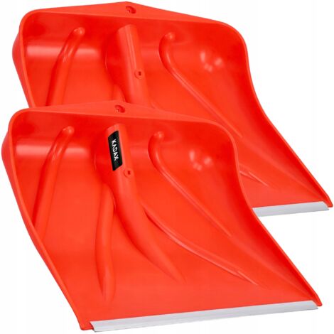 KADAX Orange Snow Shovel, Snow Shovel without Handle, Snow Pusher, Snow ...