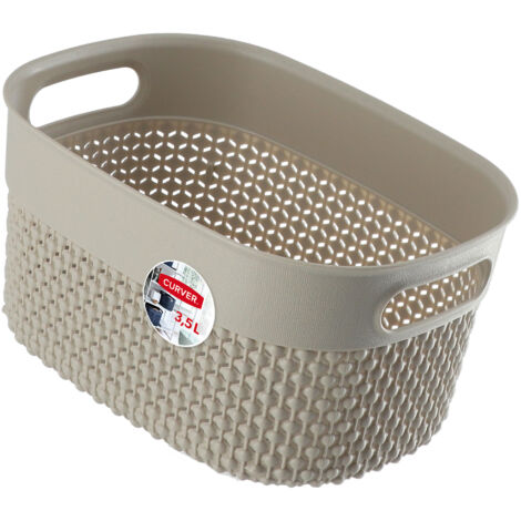 Curver Filo Recycled Plastic Container 3.5 l, Beige