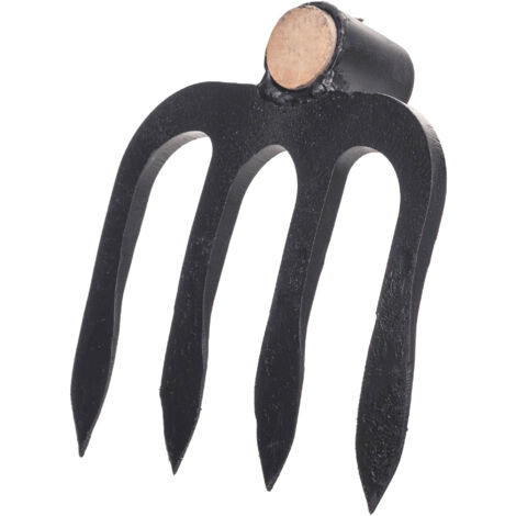 KADAX four-tooth hoe made of forged steel 15x17cm without handle