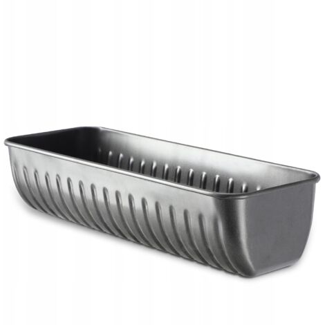KADAX King Cake Pan, 31x7.5x12cm Baking Pan, Sheet Pan, Rusk Pan, Loaf ...