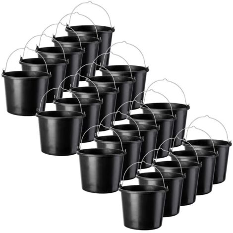 KADAX Construction Bucket, Mortar Bucket made of Plastic, Water Bucket ...