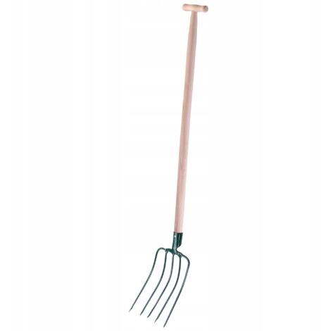 KADAX Hayfork, Pitchfork, Spade Fork, Digging Fork, Manure Fork, T-Handle