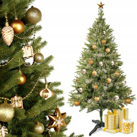KADAX Christmas tree, artificial Christmas tree 180 made of PE and PVC ...