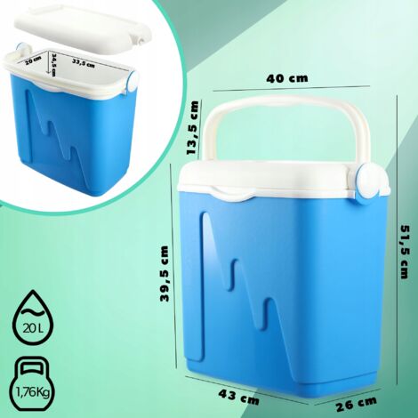 Curver cool box, without ice pack, 20L, blue
