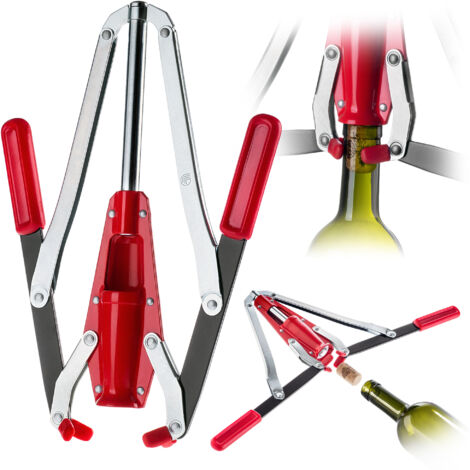KADAX corking machine for corking bottles with corks, double lever hand ...