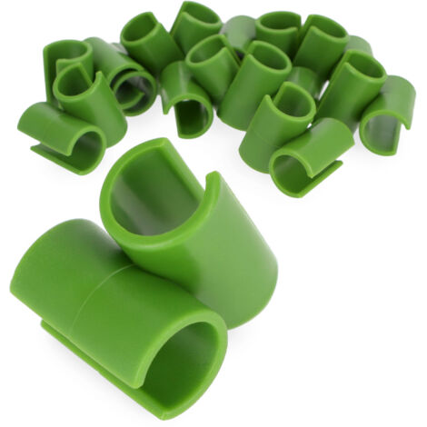 KADAX angle connectors, made of plastic, rod connectors, 8 mm, 10 pieces