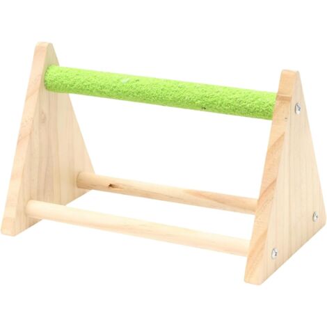 Poste triangular de madera para trepar, ideal para periquitos, pinzones ...