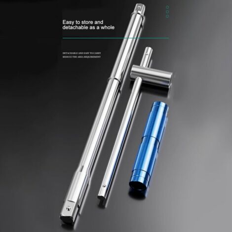 Clé hexagonale coulissante professionnelle en T avec extrémités ...