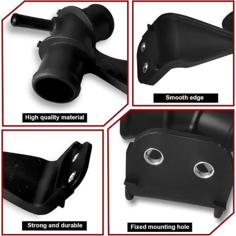 Engine Radiator Water Outlet Coolant Pipe Thermostat Housing Connector ...