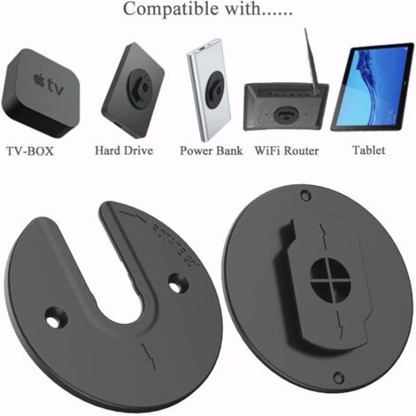 Uwm02-2 Wifi Router Wall Mount Supports Set-Top Box/Mac Mini/Apple Tv ...