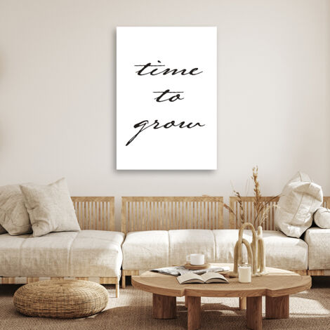 Tableau sur toile Il est temps de grandir 60x90
