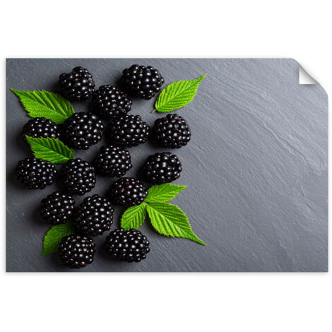 Autocollant mural Mûres fruits nature 100x70