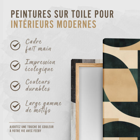 Tableau déco Femme avec des fruits sur la tête 100x70