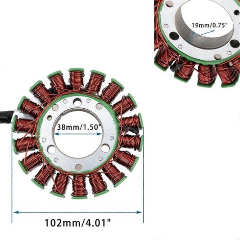 Générateur magnéto moto Suzuki stator d'allumage renforcé en cuivre ...