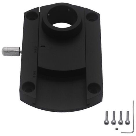 Fixation audio aluminium ultra robuste et son perçage précis 20 mm ...