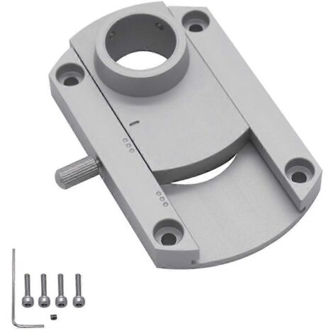 Fixation audio aluminium ultra robuste et son perçage précis 20 mm ...