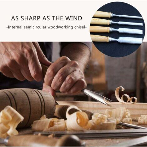 pièces Art artiste charpentier gravure sur bois sculpture sur bois Gouge travail du bois ...