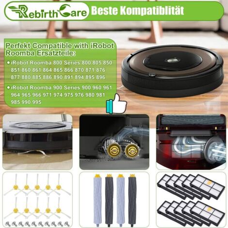 Rebirthcare Kit Pièces accessoires compatible avec Aspirateur pour ...