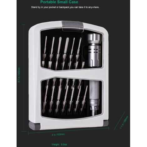 Tournevis de precision S2 avec 22 embouts pour PC et smartphone ...