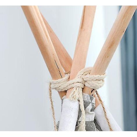 Panier tipi pour animaux de compagnie avec coussin épais pour chiens et ...