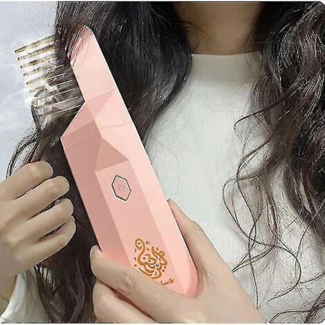 Brosse à cheveux électrique diffuseur de Bakhoor portable USB noir ...