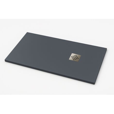 Plato de ducha ardesia extraplano color Gris Pizarra RAL 7015 100x180cm ...
