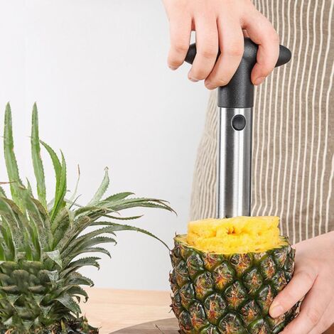 BEBUSINGOTO Coupe Ananas Decoupe Ananas en Acier Inoxydable, Éplucheur ...