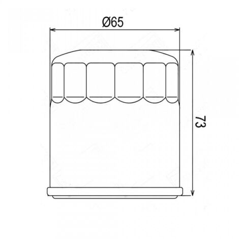 Filtre à huile pour Moto Kawasaki 500 EN 1996 à 2001 3FV-13440-90