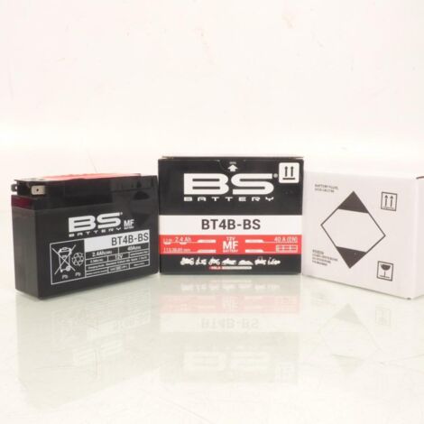 Batterie BS Battery pour Moto Yamaha 500 SR 1996 à 2000 YT4B-BS