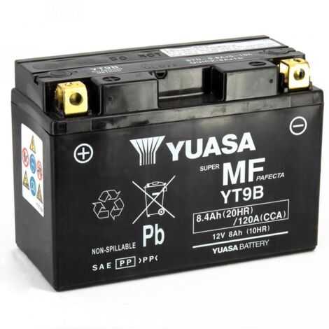 Resoudre panne demarrage Honda CBR 600 avec batterie Yuasa 12V