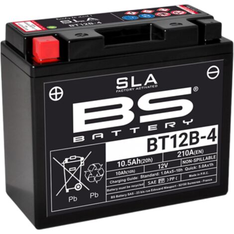 Batterie étanche BS Battery pour Ducati 996 Monoposto après 2001 ...