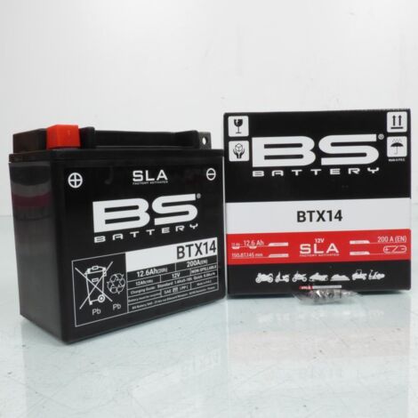 Batterie SLA BS Battery pour Moto ROYAL ENFIELD 650 Interceptor