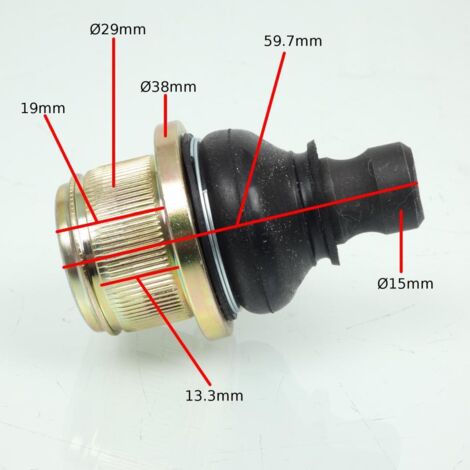 Rotule triangle AV All Balls pour quad Arctic cat 700 Alterra