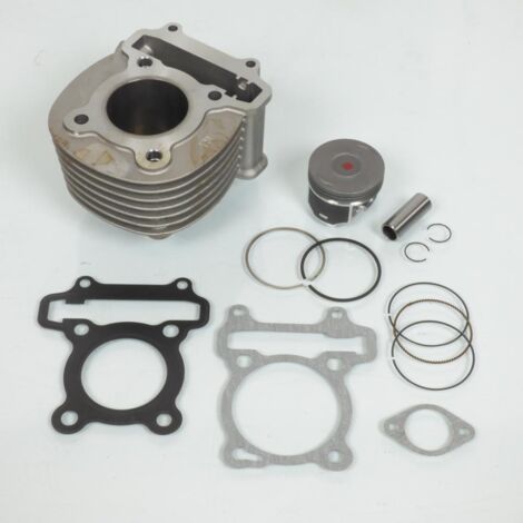 Cylindre haut moteur P2R Sym Fiddle 4 125 refroidissement air fonte alu ...