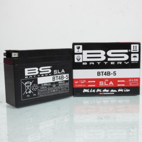 Batterie SLA BS Battery pour Auto YT4B-5 / 12V 2.4Ah Neuf