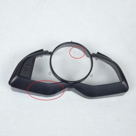 Vitre de compteur origine pour moto Entre-axes 122mm 71mm 82mm